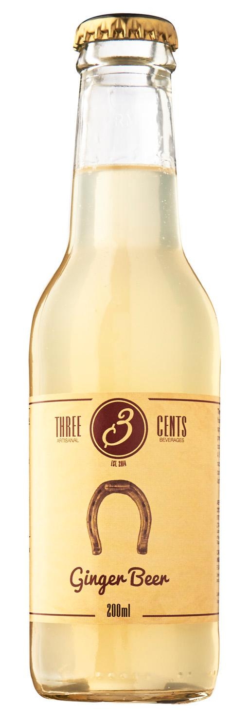 THREE CENTS Ginger Beer - Liviko